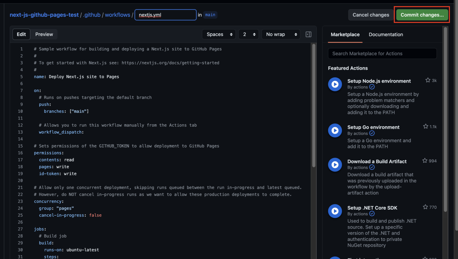 GitHub Actionsを使用してNext.jsをGitHub Pagesにデプロイする方法 | Muscle Coding