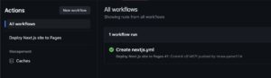GitHub Actionsを使用してNext.jsをGitHub Pagesにデプロイする方法 | Muscle Coding